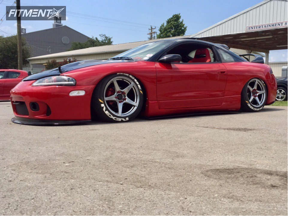 1995 Mitsubishi Eclipse GSX with 17x8.25 XXR 535 and Nexen 205x50 on ...