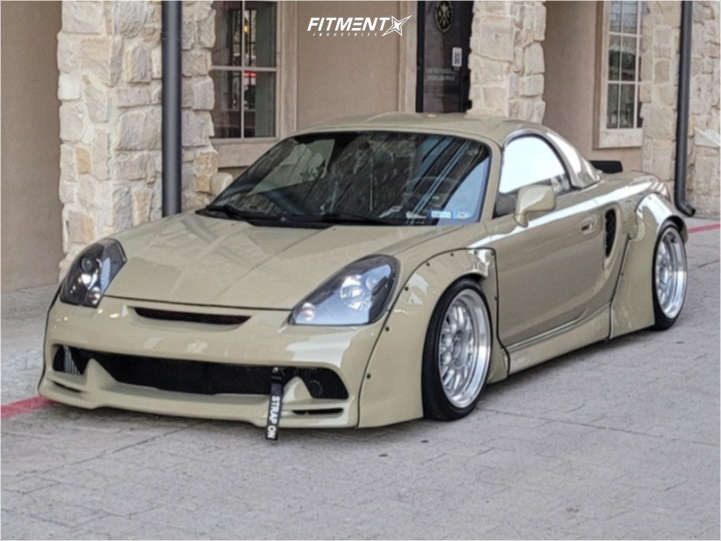 2003 Toyota MR2 Spyder Base with 17x8.5 ESM Esm-004m and Federal 215x40 ...