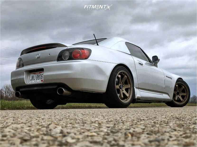 2002 Honda S2000 Base with 17x9 AVID1 AV6 and Vercelli 245x40 on ...