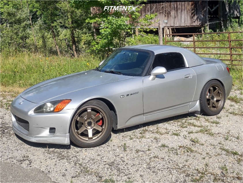 2002 Honda S2000 Base with 17x9 AVID1 AV6 and Vercelli 245x40 on ...