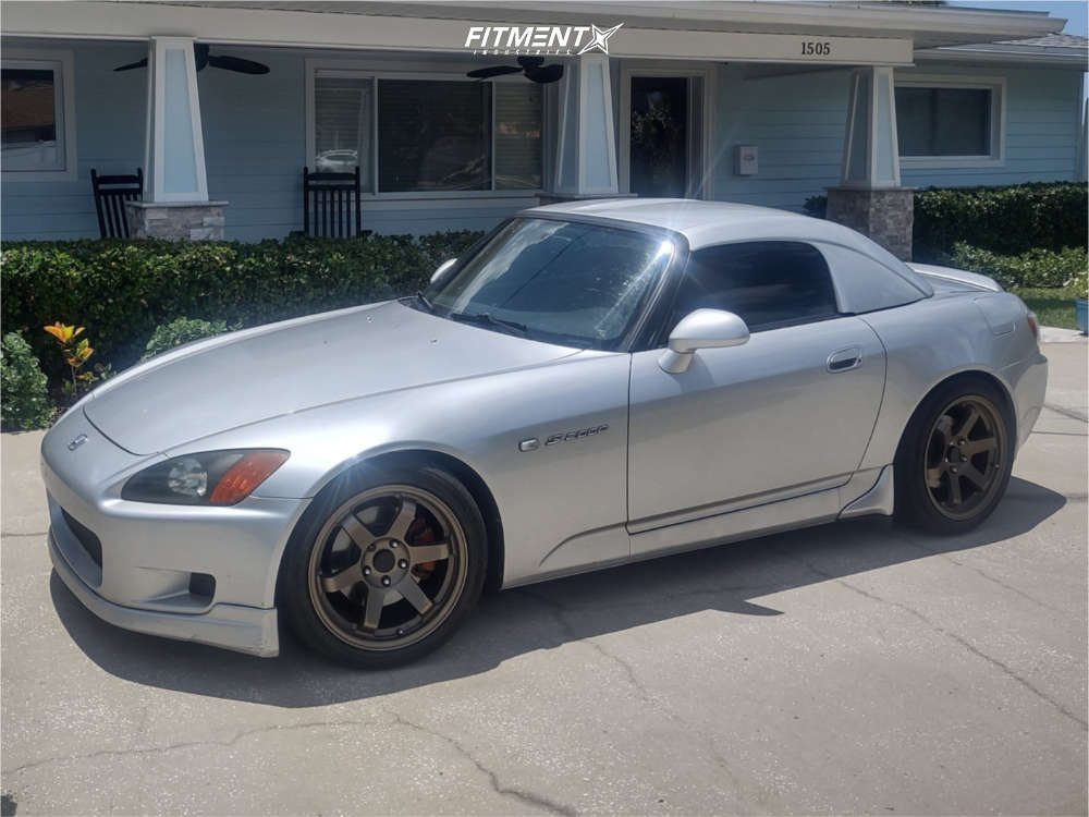 2002 Honda S2000 Base with 17x9 AVID1 AV6 and Vercelli 245x40 on ...