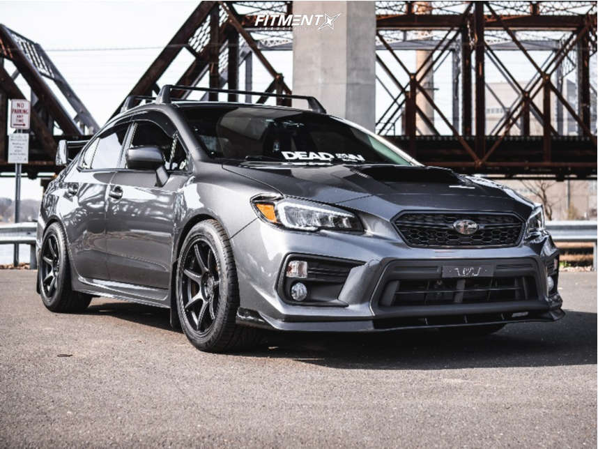 2020 Subaru WRX Premium with 18x9.5 Anovia Kano and Continental 265x40 ...