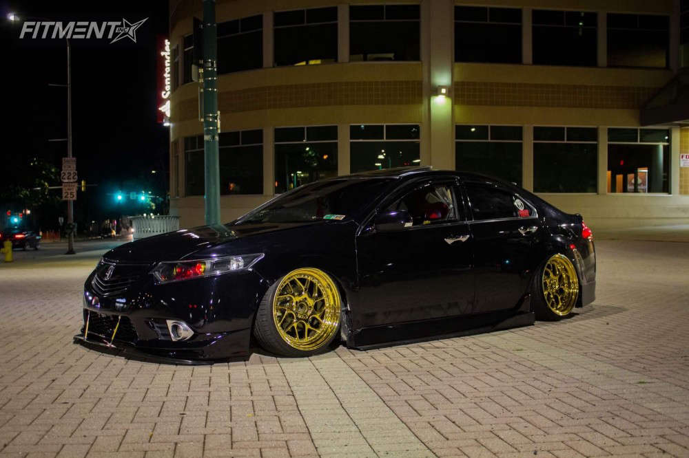 2012 Acura TSX A-Spec with 19x9.5 Aodhan DS01 and Continental 215x35 on ...