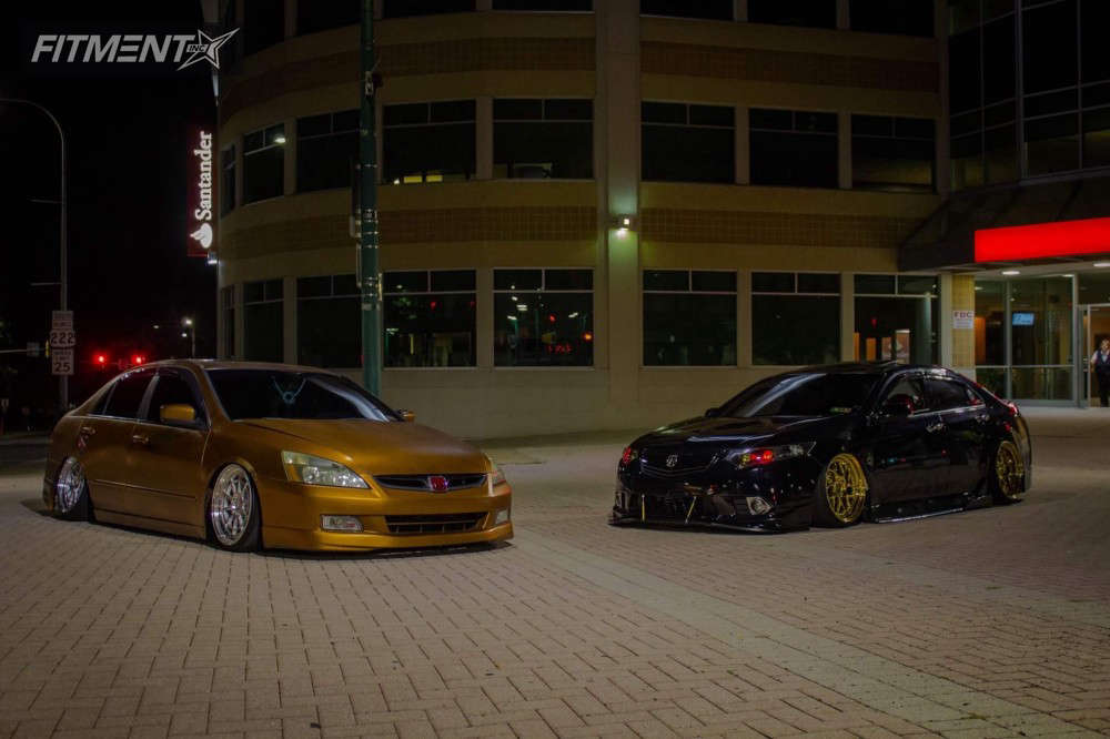 2012 Acura TSX A-Spec with 19x9.5 Aodhan DS01 and Continental 215x35 on ...