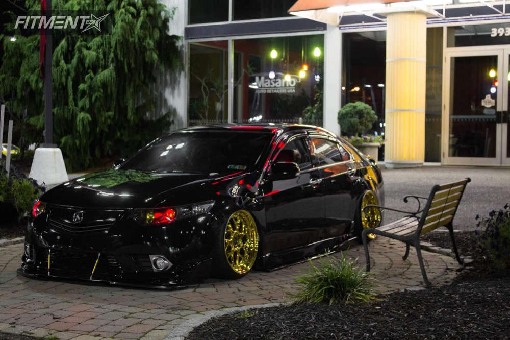 2012 Acura TSX A-Spec with 19x9.5 Aodhan DS01 and Continental 215x35 on ...