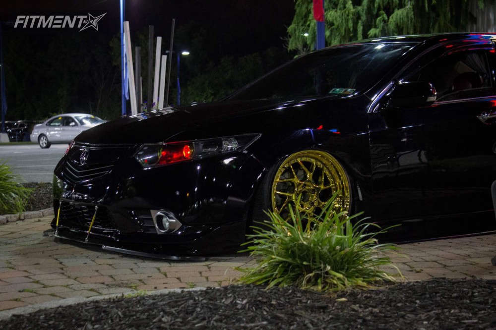 2012 Acura TSX A-Spec with 19x9.5 Aodhan DS01 and Continental 215x35 on ...