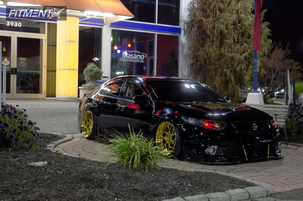 2012 Acura TSX A-Spec with 19x9.5 Aodhan DS01 and Continental 215x35 on ...