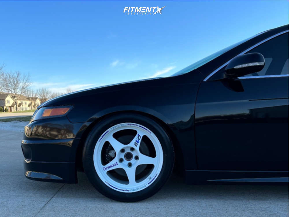 2008 Acura TSX Base with 17x9 Desmond Regamaster Evo II and Nankang ...
