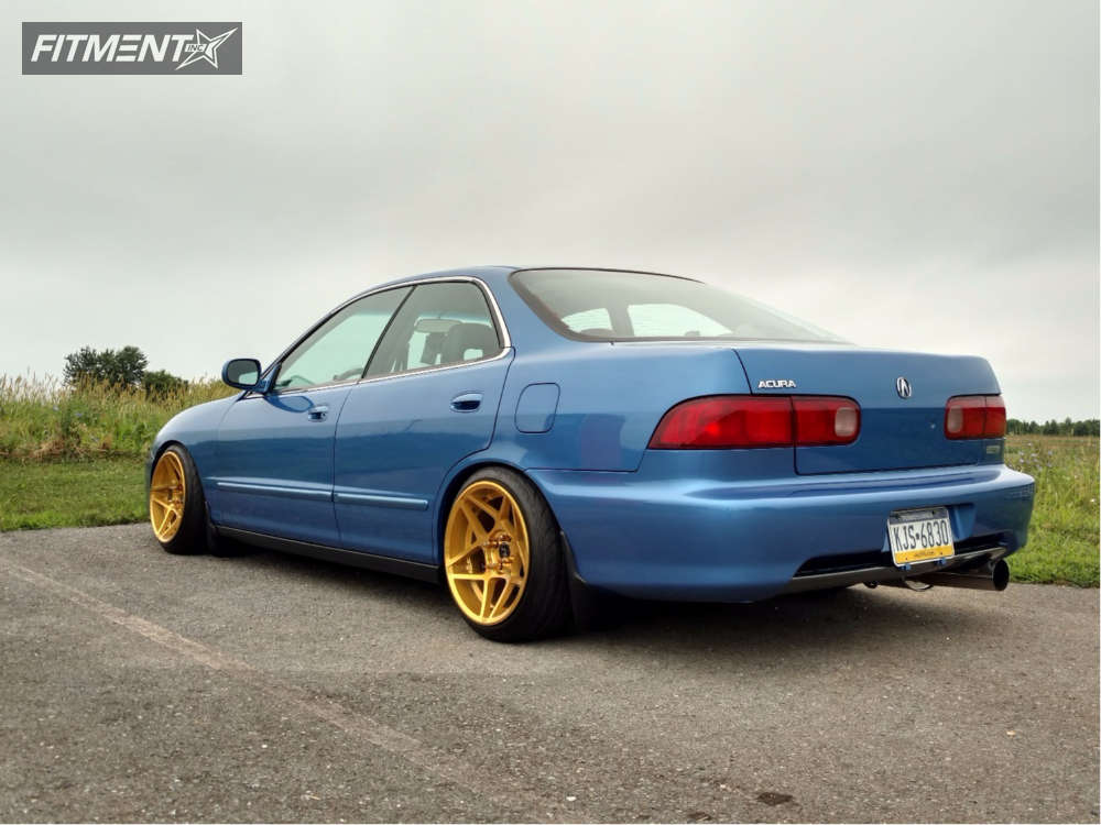 2001 Acura Integra LS with 16x9 JNC Jnc049 and Federal 195x40 on ...