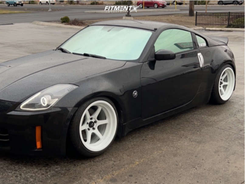 2006 Nissan 350Z Base with 18x11 Cosmis Racing Xt-006r and Federal ...