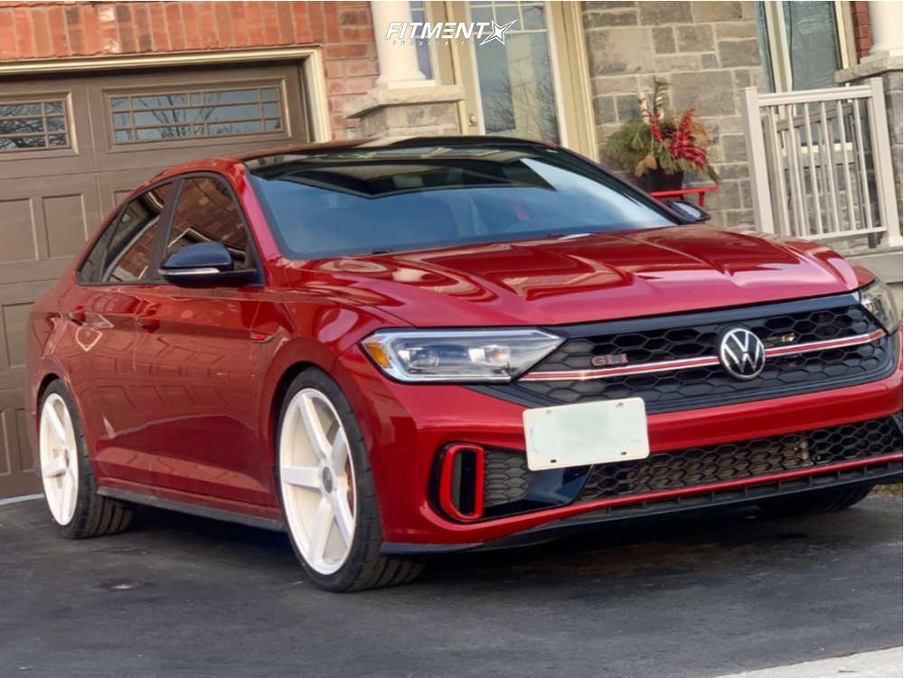 2022 Volkswagen Jetta GLI Autobahn with 19x8.5 Vossen CV3R and ...