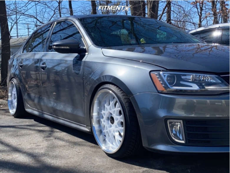 2013 Volkswagen Jetta GLI with 18x9.5 JNC JNC016 and Blackhawk 215x35 ...