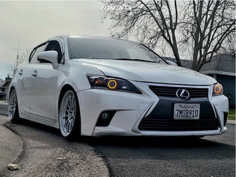 2015 Lexus CT200h Custom with 18x9.5 Enkei Nt03m and Lionhart 215x35 on ...