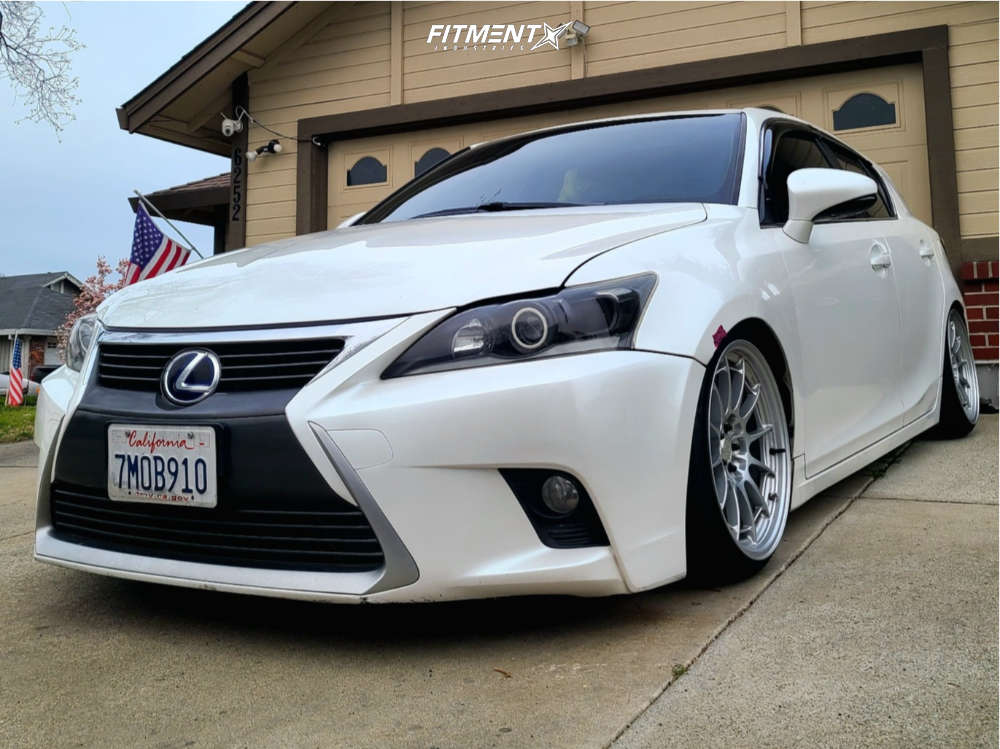 2015 Lexus CT200h Custom with 18x9.5 Enkei Nt03m and Lionhart 215x35 on ...