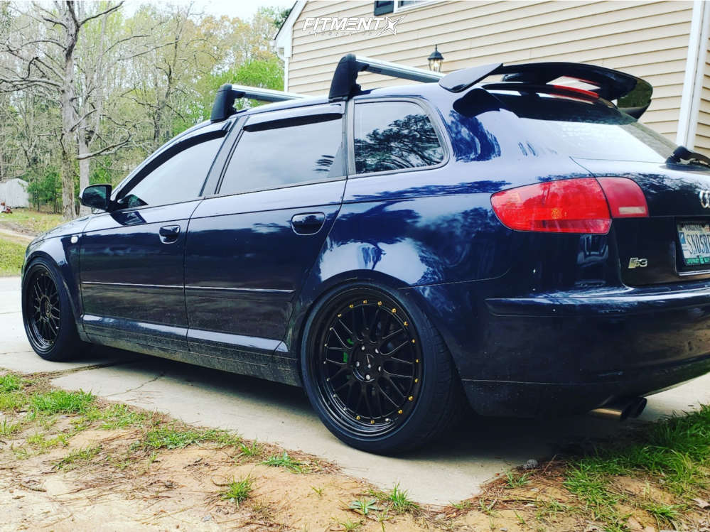 2006 Audi A3 Base with 19x8.5 Vors Vr8 and Vercelli 225x40 on Coilovers ...
