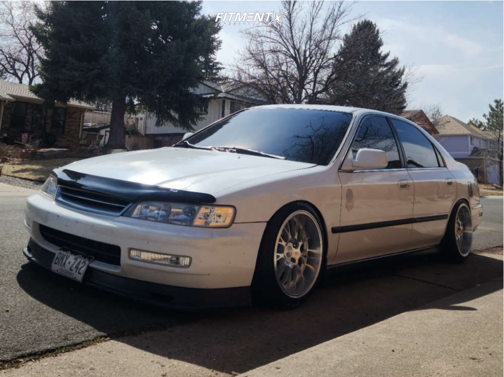 1997 Honda Accord LX with 17x9 Square Wheels G6 and Lionhart 215x45 on ...