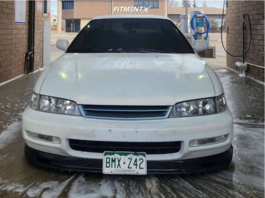 1997 Honda Accord LX with 17x9 Square Wheels G6 and Lionhart 215x45 on ...