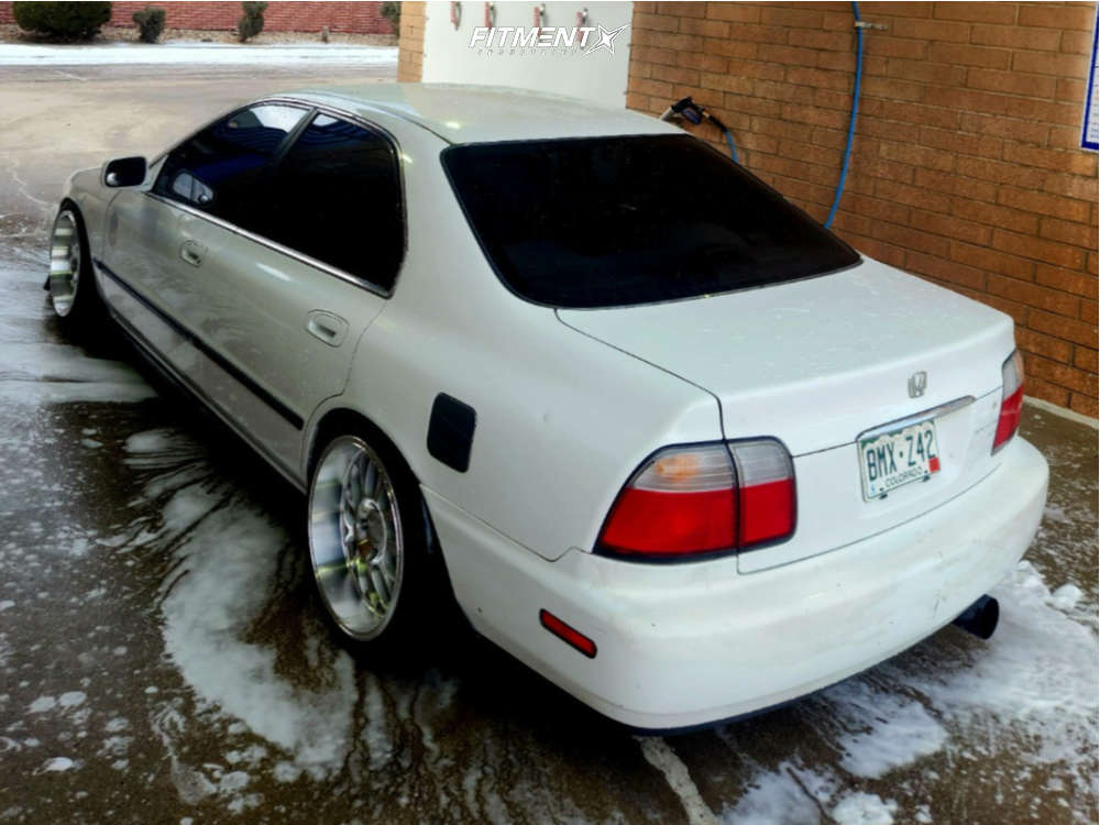 1997 Honda Accord LX with 17x9 Square Wheels G6 and Lionhart 215x45 on ...