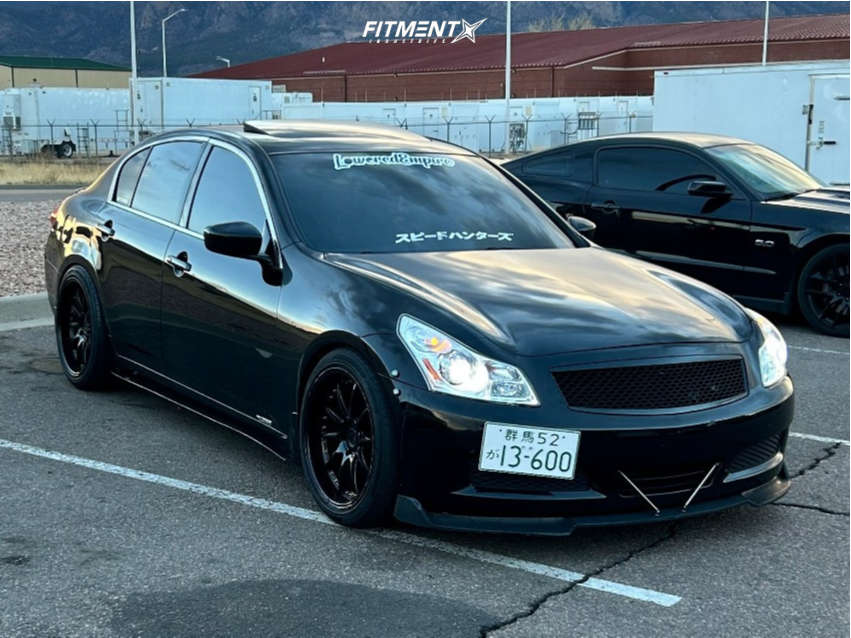 2009 INFINITI G37 Base with 19x9.5 Aodhan Ds07 and Vercelli 245x40 on ...