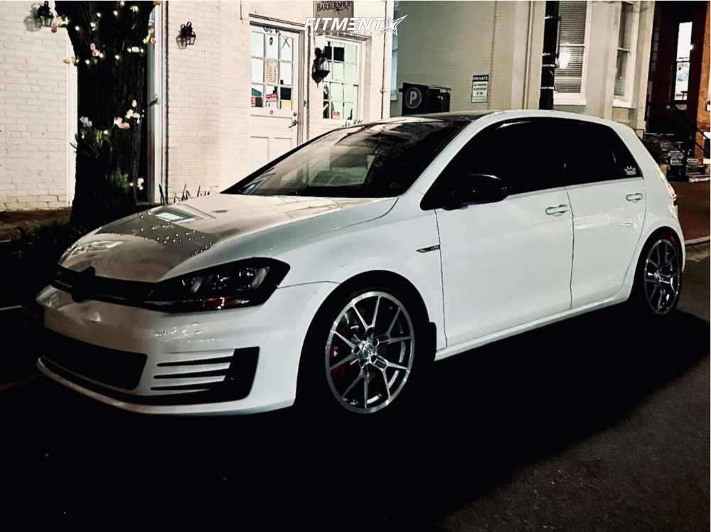 2017 Volkswagen GTI Autobahn with 18x8.5 Neuspeed Rse10 and Michelin ...