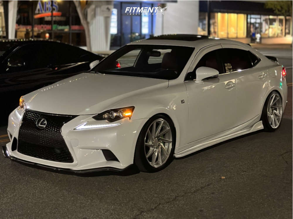 2014 Lexus IS350 F Sport with 18x8.5 F1R F29 and Continental 225x45 on ...