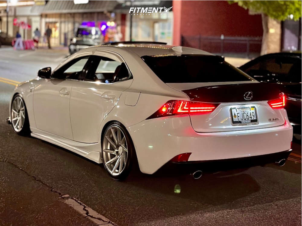 2014 Lexus IS350 F Sport with 18x8.5 F1R F29 and Continental 225x45 on ...