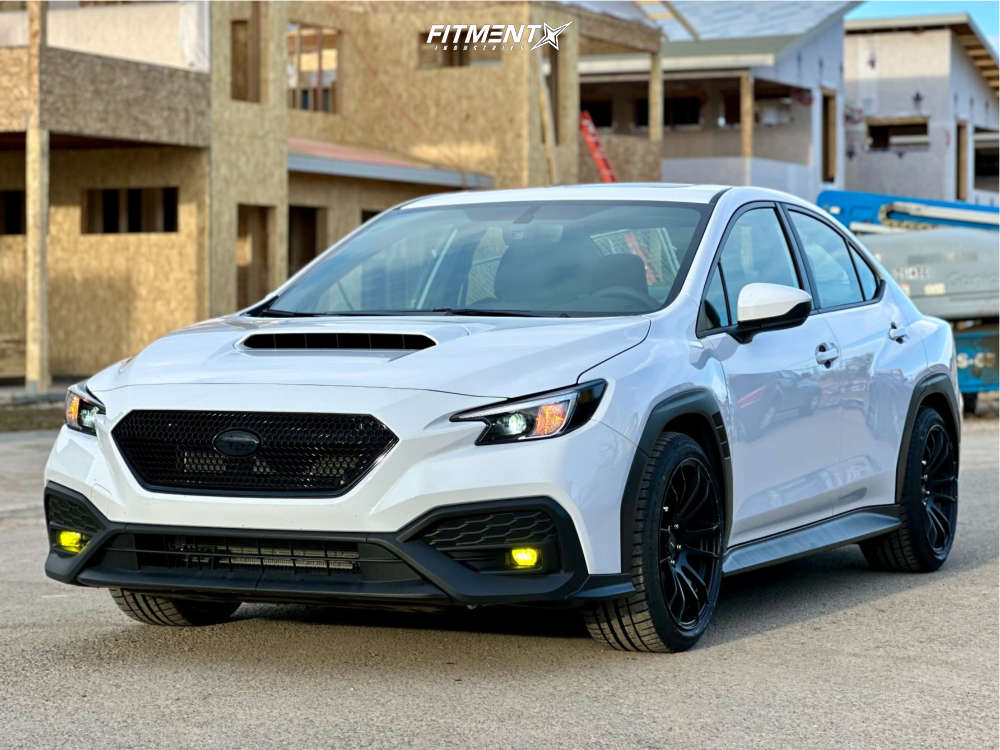 2022 Subaru WRX Premium with 18x9.5 AVID1 Av20 and Dunlop 245x40 on Stock Suspension | 2617504 ...