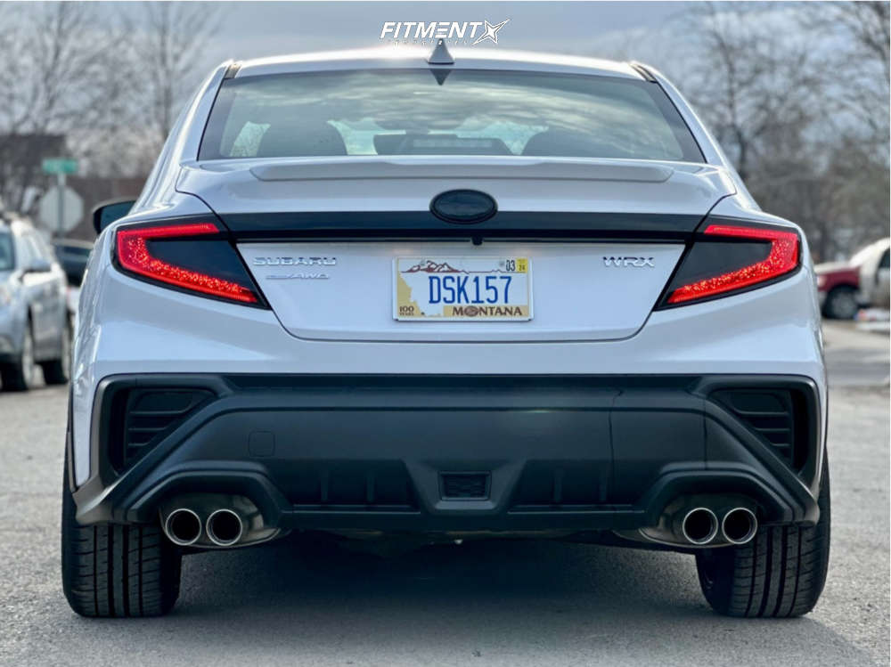 2022 Subaru WRX Premium with 18x9.5 AVID1 Av20 and Dunlop 245x40 on Stock Suspension | 2617504 ...