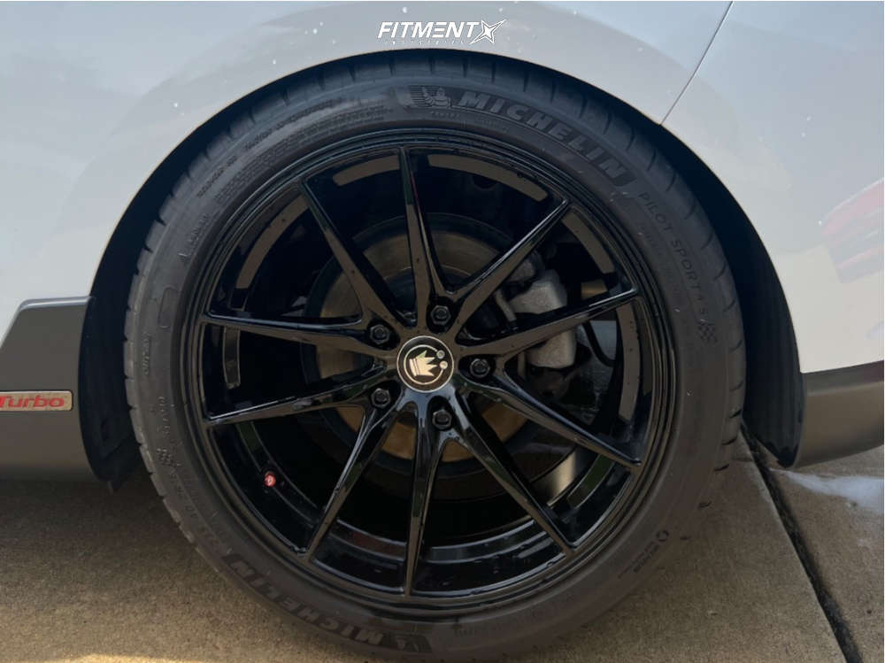2019 Hyundai Veloster Turbo with 18x8 Konig Oversteer and Michelin ...