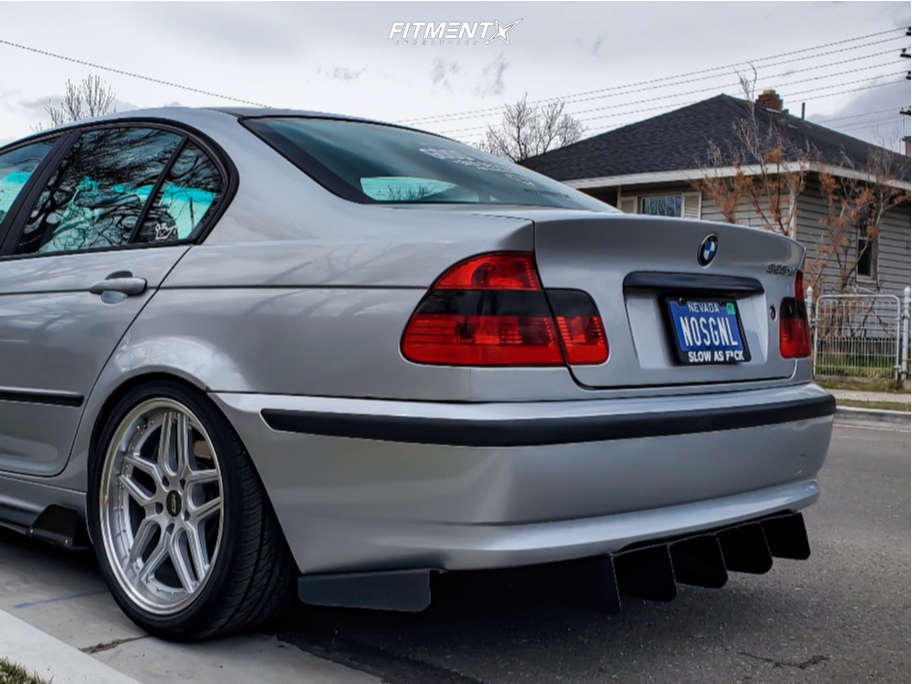 2002 BMW 325xi Base with 18x8.5 ESR Cs15 and Vercelli 255x35 on ...