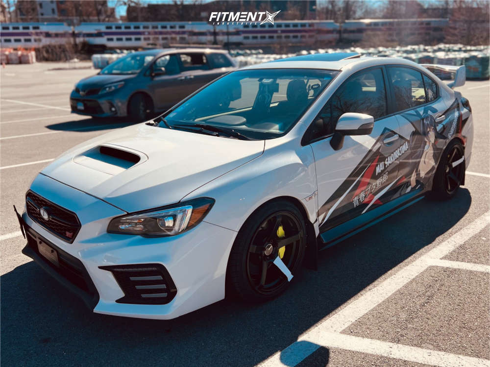 2019 Subaru WRX STI Limited with 18x9.5 Enkei Kojin and Vercelli 255x30 ...