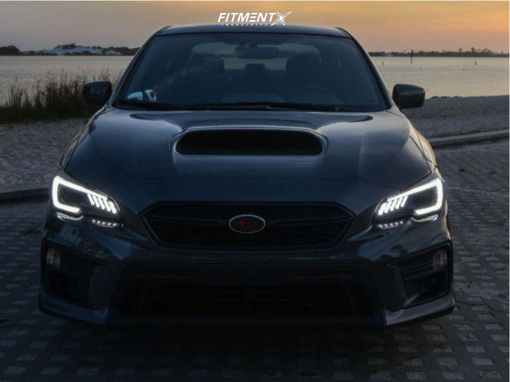 2020 Subaru WRX Base with 18x9.5 Gram Lights 57dr and Continental ...