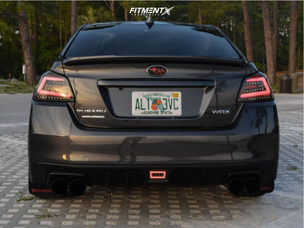 2020 Subaru WRX Base with 18x9.5 Gram Lights 57dr and Continental ...