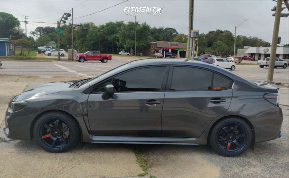 2020 Subaru WRX Base with 18x9.5 Gram Lights 57dr and Continental ...