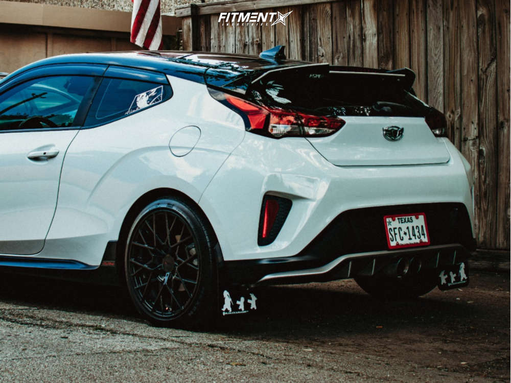 2019 Hyundai Veloster Turbo Ultimate with 18x8.5 TSW Sebring and Nexen ...