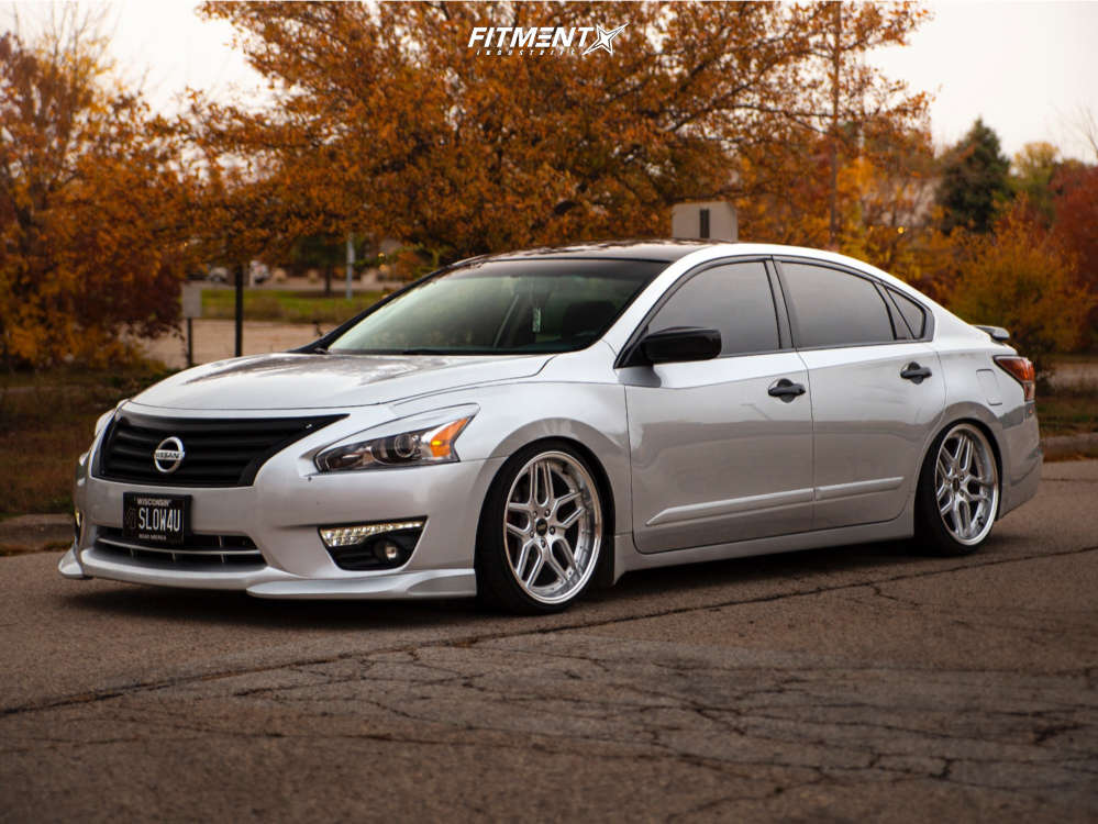 2015 Nissan Altima S with 19x9.5 ESR Cs15 and Vercelli 225x35 on ...