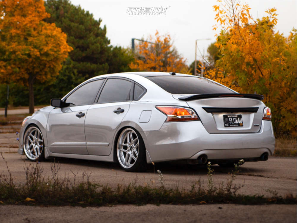 2015 Nissan Altima S with 19x9.5 ESR Cs15 and Vercelli 225x35 on ...