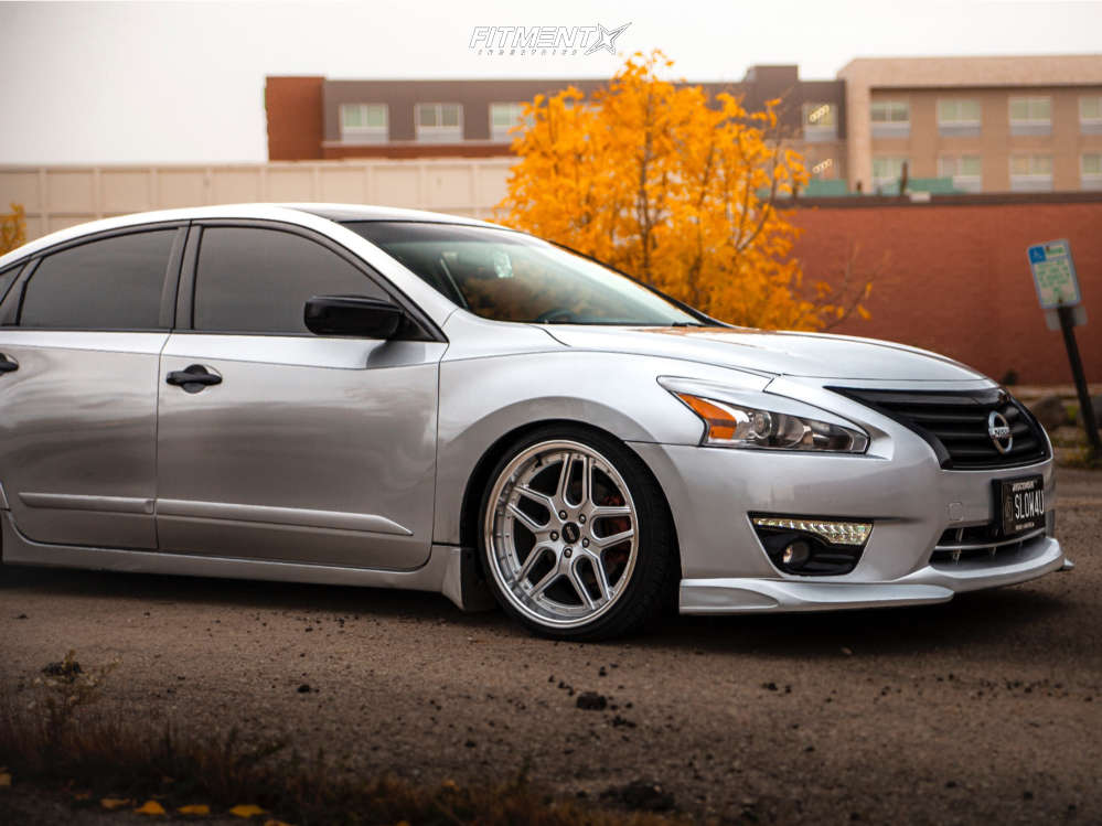 2015 Nissan Altima S with 19x9.5 ESR Cs15 and Vercelli 225x35 on ...
