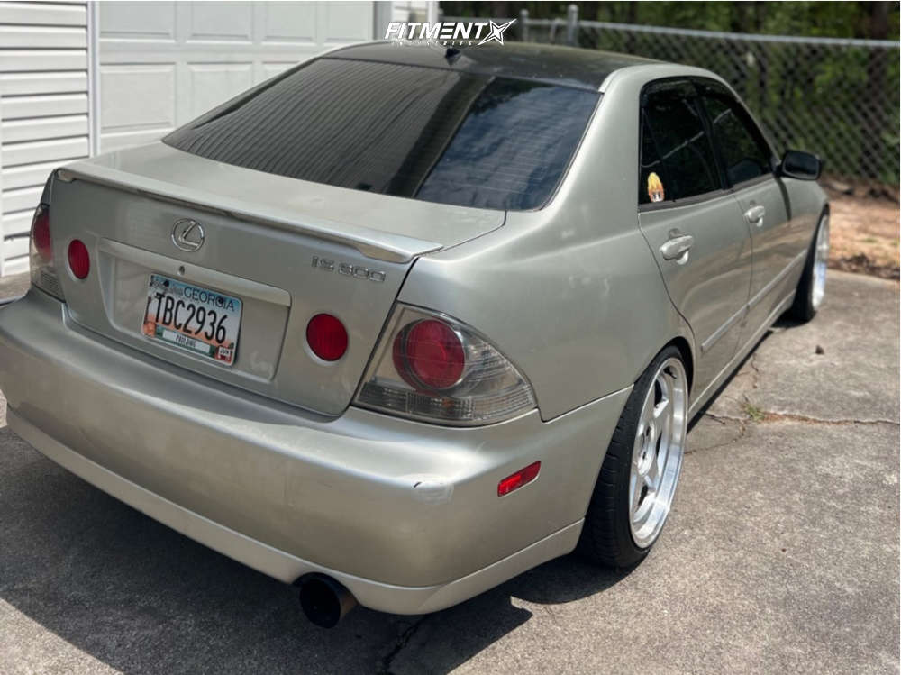 2002 Lexus IS300 Base with 18x8.5 ESR Cr5 and Ironman 225x40 on ...