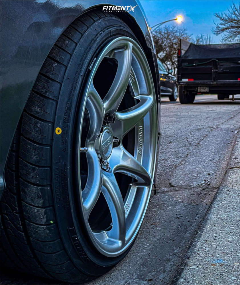 2009 Honda Civic LX-S with 17x9 Kansei Tandem and Vercelli 205x40 on ...