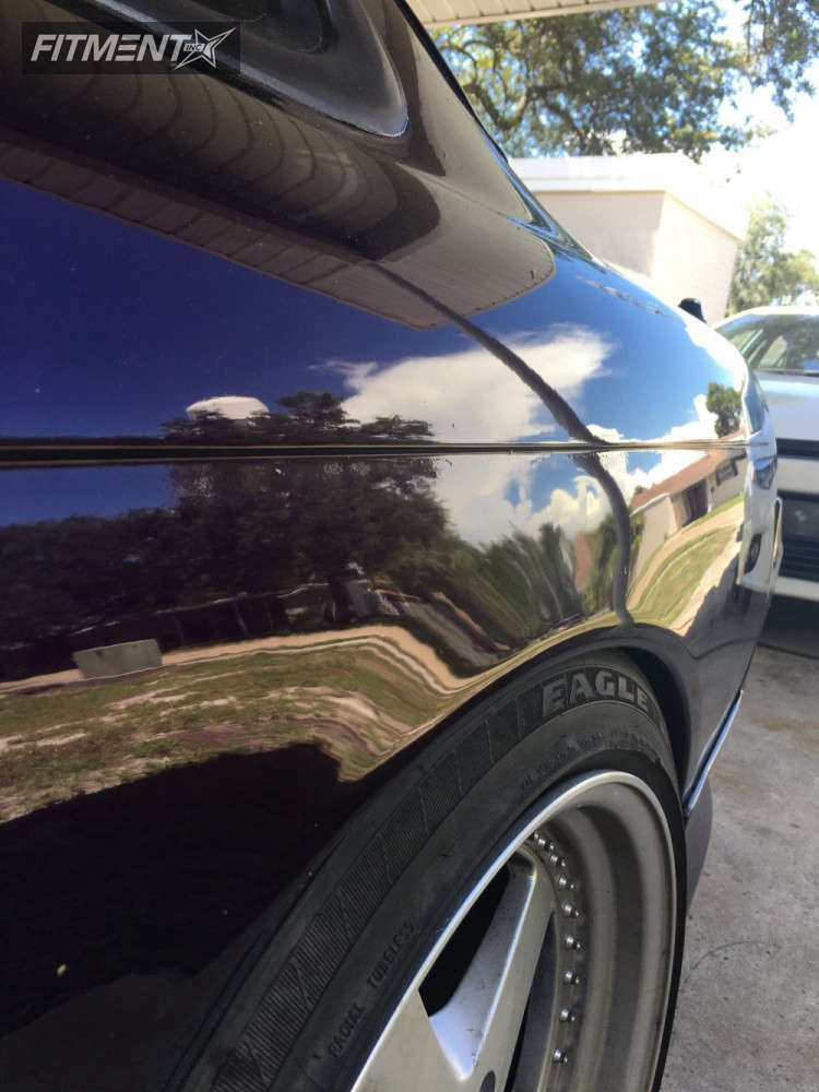 1995 Nissan 240SX Base with 18x9.5 Varrstoen Es8 and Goodyear 245x35 on ...