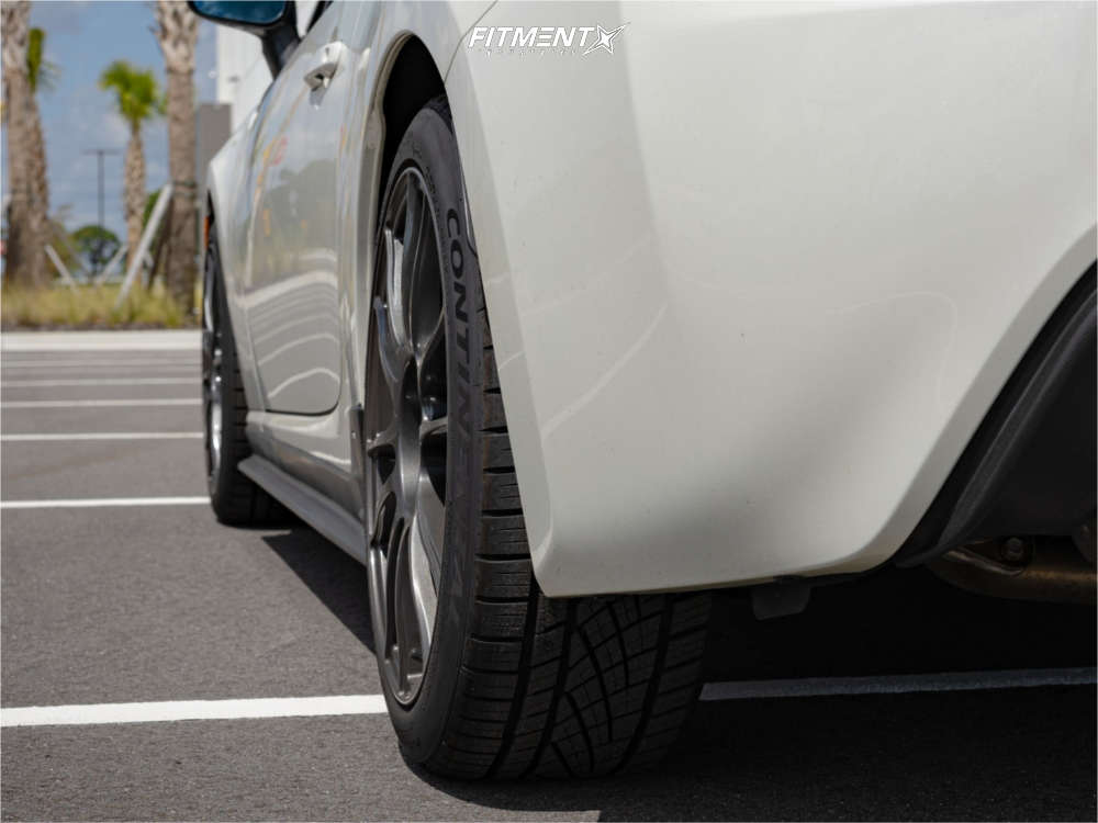 2020 Subaru BRZ Limited with 18x8.5 SSR Gtx04 and Continental 235x40 on Stock Suspension ...