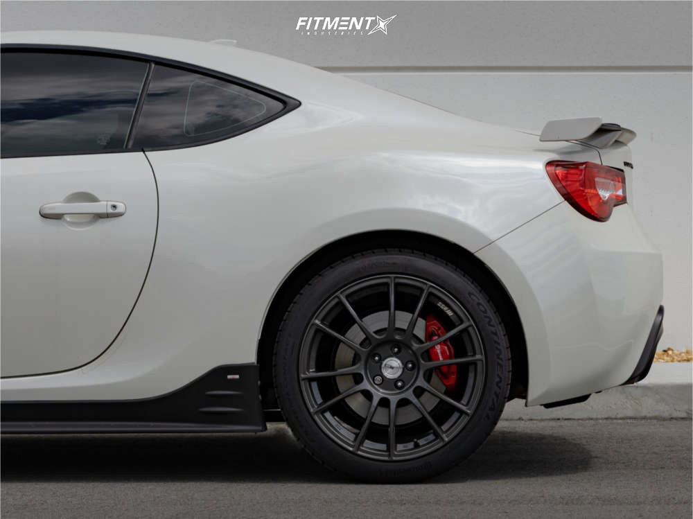 2020 Subaru BRZ Limited with 18x8.5 SSR Gtx04 and Continental 235x40 on Stock Suspension ...