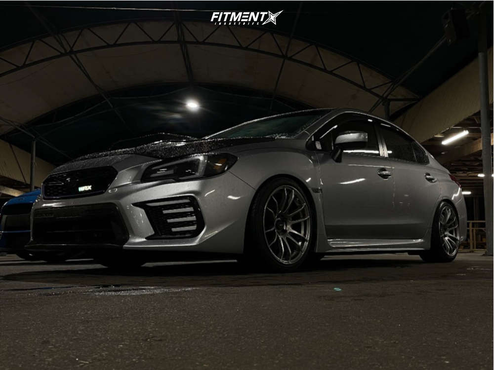 2021 Subaru WRX Premium with 18x9.5 AVID1 Av20 and Delinte 235x40 on ...