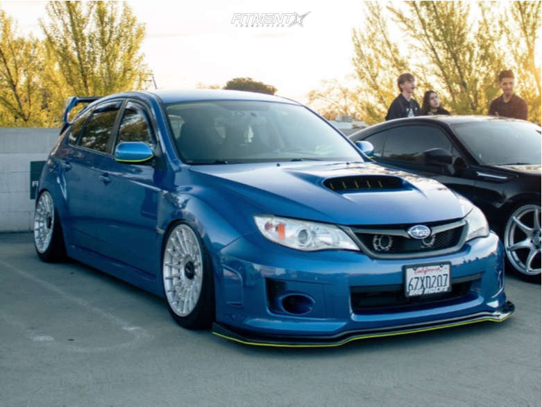 2013 Subaru WRX Base with 18x9.5 Rotiform Las-r and Falken 245x40 on ...