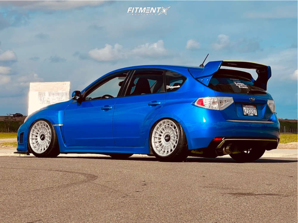 2013 Subaru WRX Base with 18x9.5 Rotiform Las-r and Falken 245x40 on ...