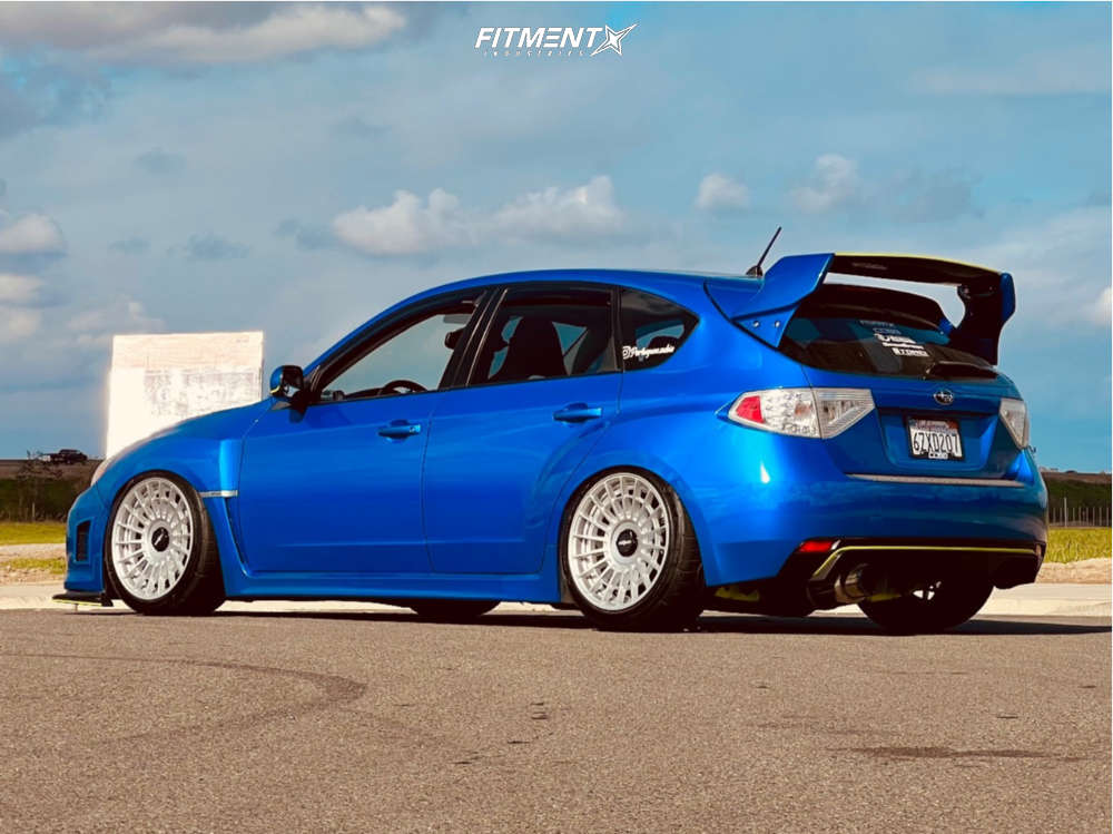 2013 Subaru WRX Base with 18x9.5 Rotiform Las-r and Falken 245x40 on ...