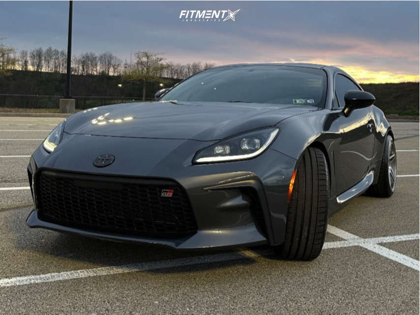 2022 Toyota GR86 Base with 18x9.5 Anovia Carrier and Michelin 245x40 on ...