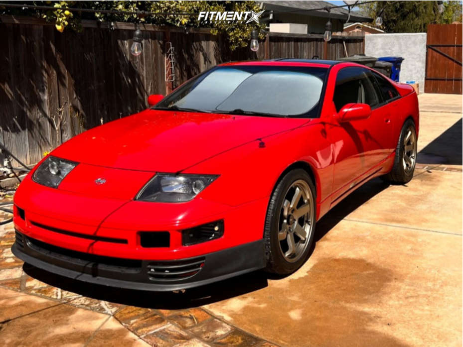 1990 Nissan 300ZX Turbo with 18x8.5 AVID1 Av6 and Michelin 245x40 on ...