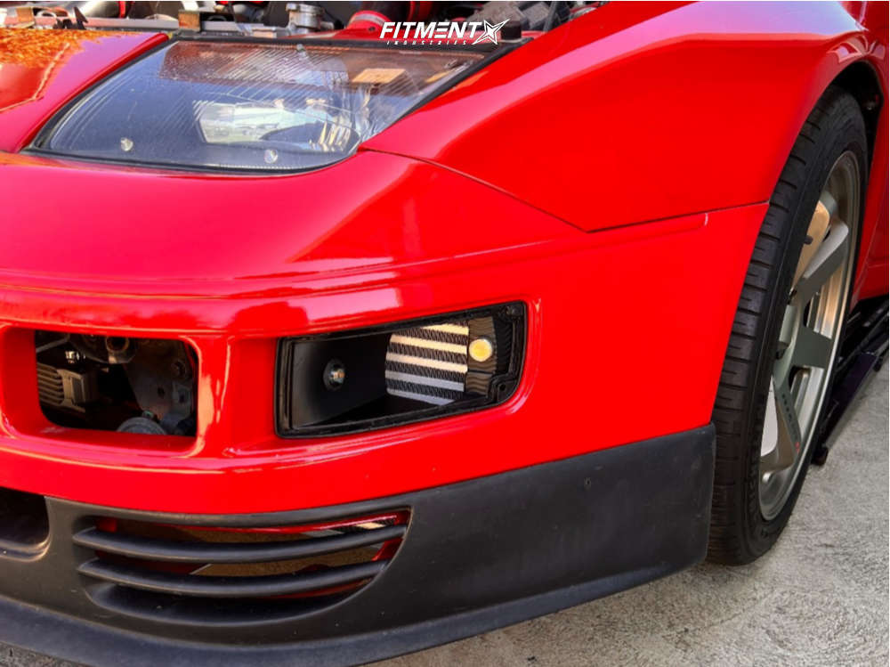 1990 Nissan 300ZX Turbo with 18x8.5 AVID1 Av6 and Michelin 245x40 on ...